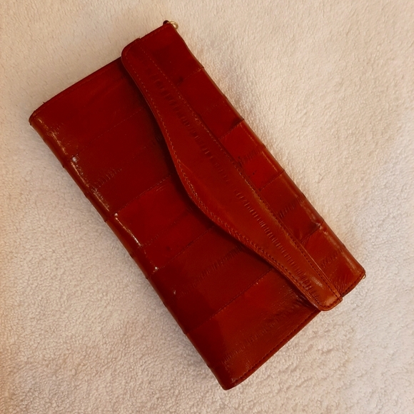 Lee Sands | Bags | Lee Sands Eel Wallet | Poshmark